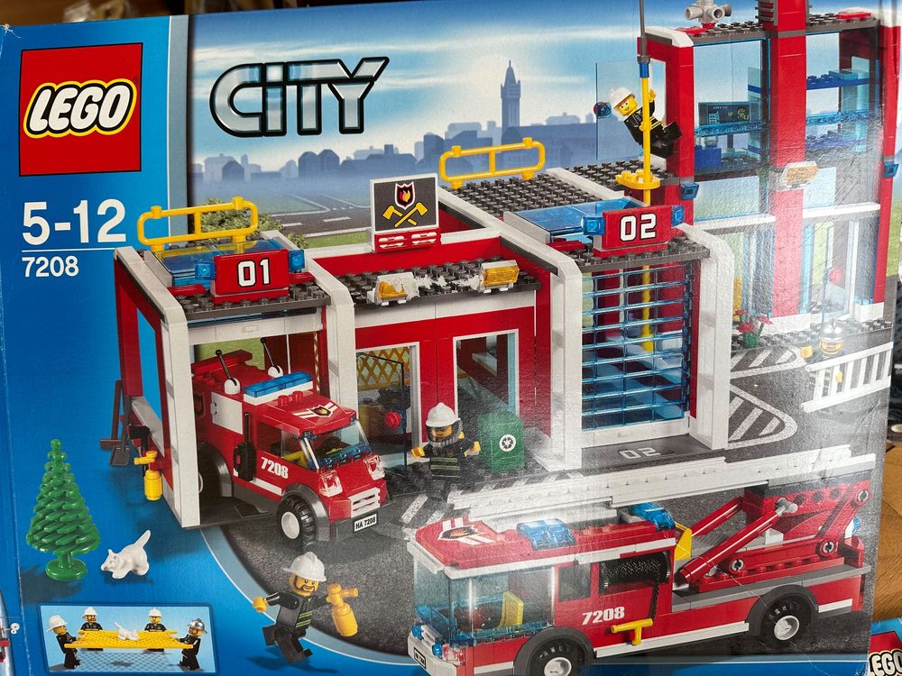 Lego City 7208 Big Fire Station (Gebraucht) in Chambésy für CHF 69 ...