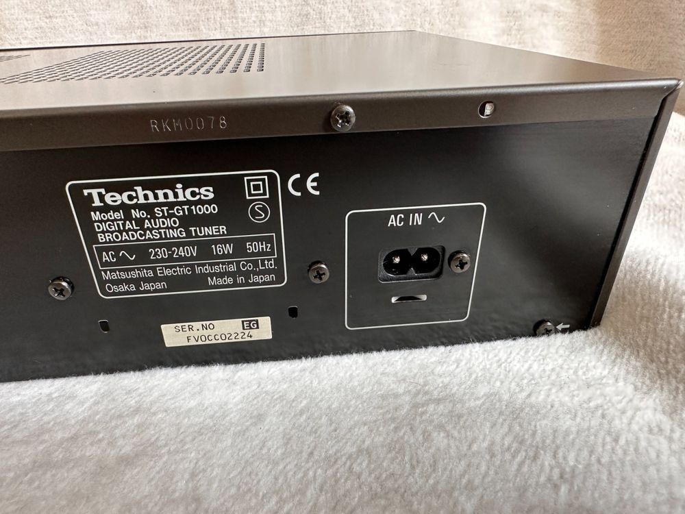 Technics ST-GT1000 Digital Audio DAB AM/FM Tuner Radio (Gebraucht) in ...