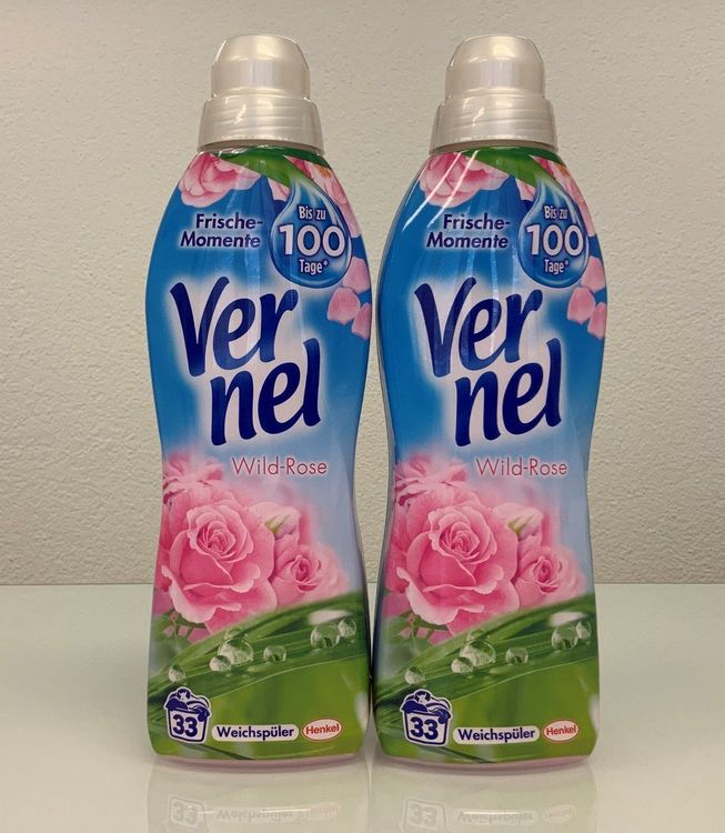 2x Vernel Wild-Rose Weichspüler 1l (Neu und originalverpackt) in Risch ...