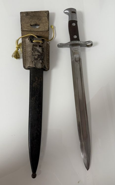 Bajonett Waffenfabrik Neuhausen Klinge 29 cm / Nr. 252544 (Gebraucht ...