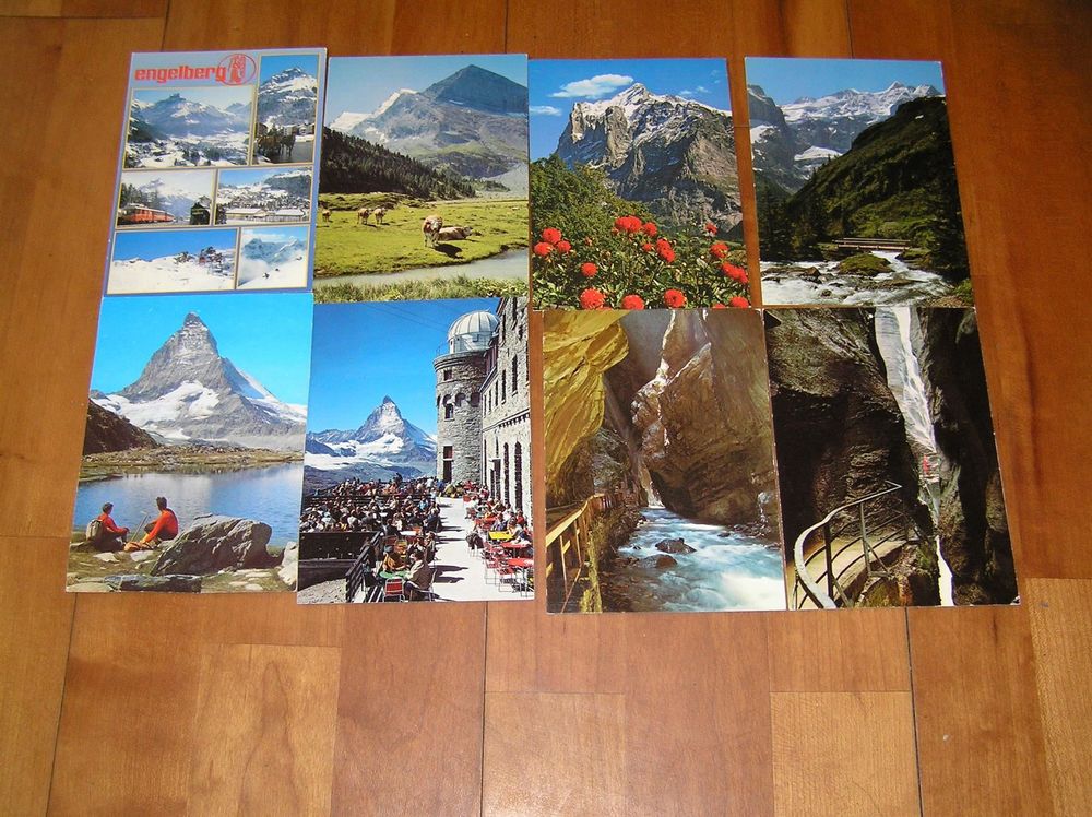 100 AK Landschaften Schweiz (Gebraucht) in Lumbrein für CHF 6 – mit Lieferung auf Ricardo kaufen