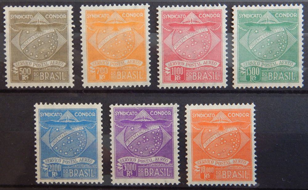 Brasilien Condor Kat. C1-C7 ** 1927 Kat. 100 Euro | Kaufen auf Ricardo