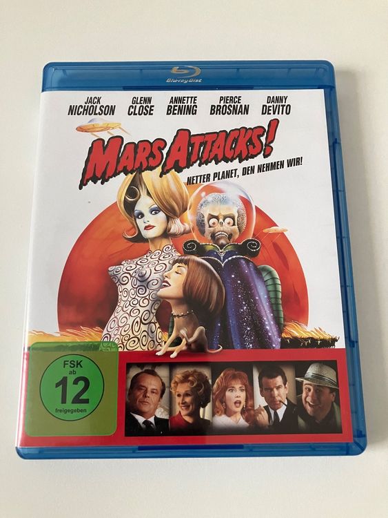 Mars Attacks! (Bluray) Nicholson, DeVito, Benning, Brosnan, (Gebraucht) in Arbon für CHF 6 – mit ...