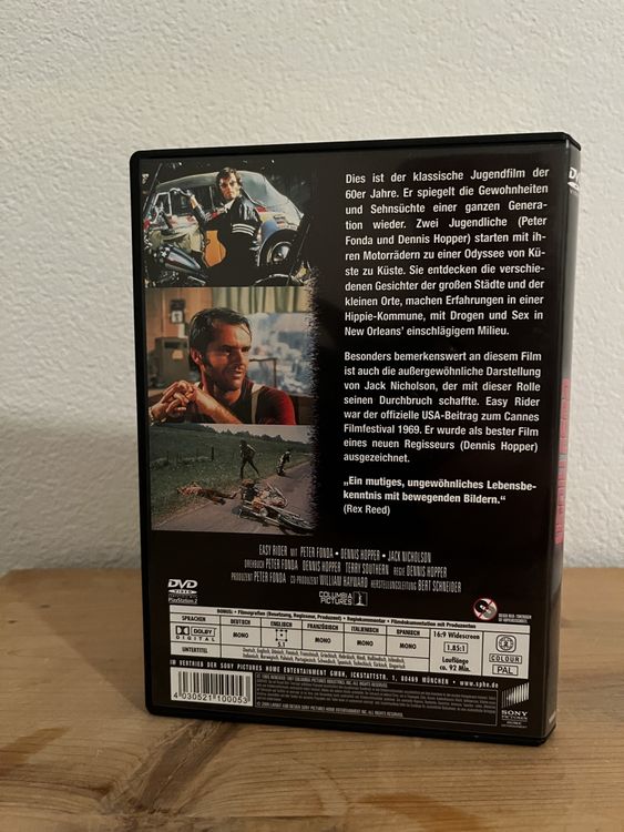DVD Easy Rider - Der Kultfilm einer ganzen Generation! (Gebraucht) in ...