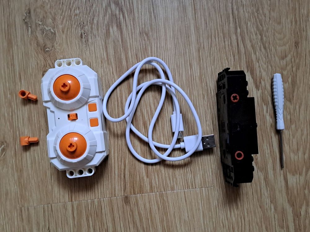 Mould King Fernsteuerung mit Zugmotor für LEGO Eisenbahn (Neu (gemäss ...