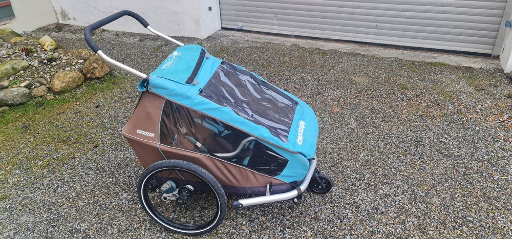 Croozer for 2 Kids Veloanhänger Thule ,Jogger für 2 Kinder (Gebraucht ...