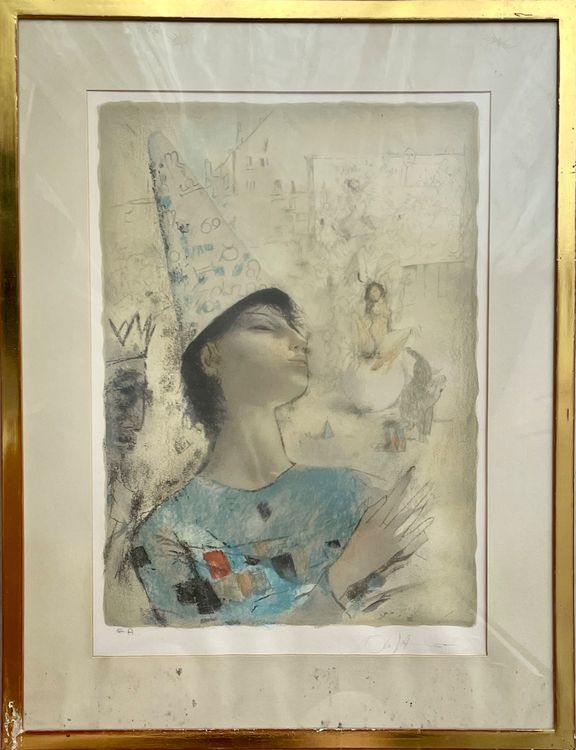 Otto Bachmann, Traum Lithografie, 75x50 cm (Gebraucht) in Kölliken für ...