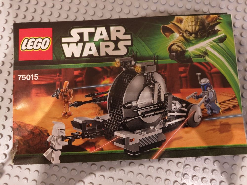 Lego Star Wars Corporate Alliance Tank Droid 75015 | Kaufen auf Ricardo