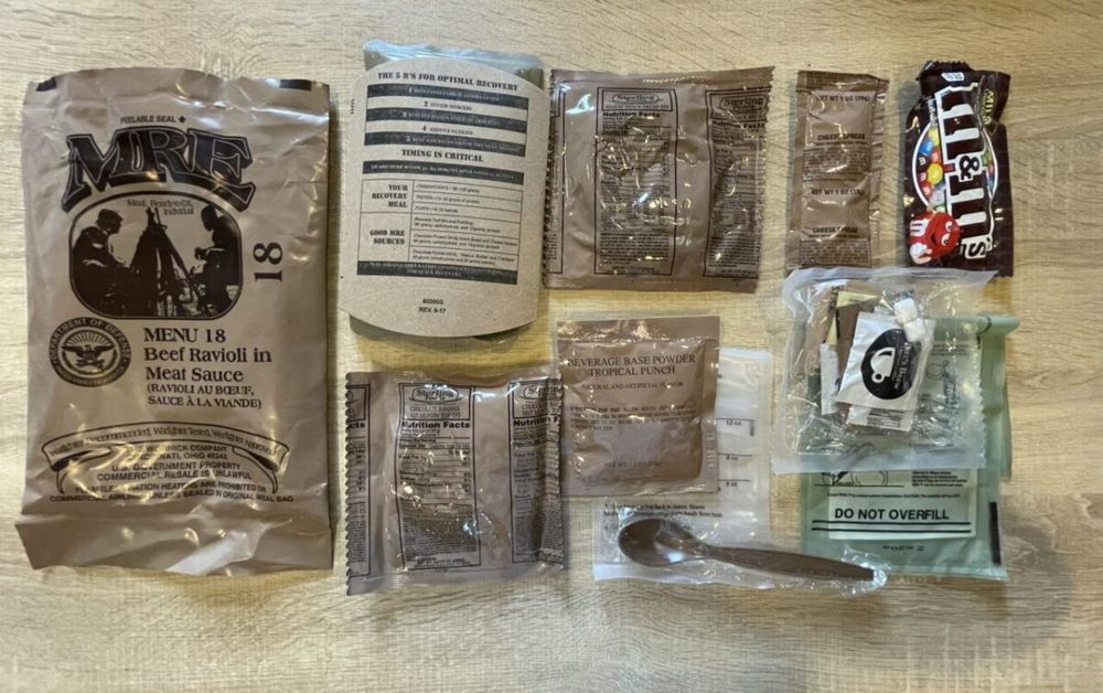 2x Original US Army MRE/ NATO MRE / Ration de combat (Neu und ...