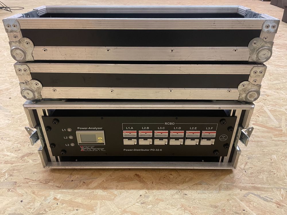 Voice Acoustics 19“ Stromverteiler Rack CEE32 | Kaufen auf Ricardo