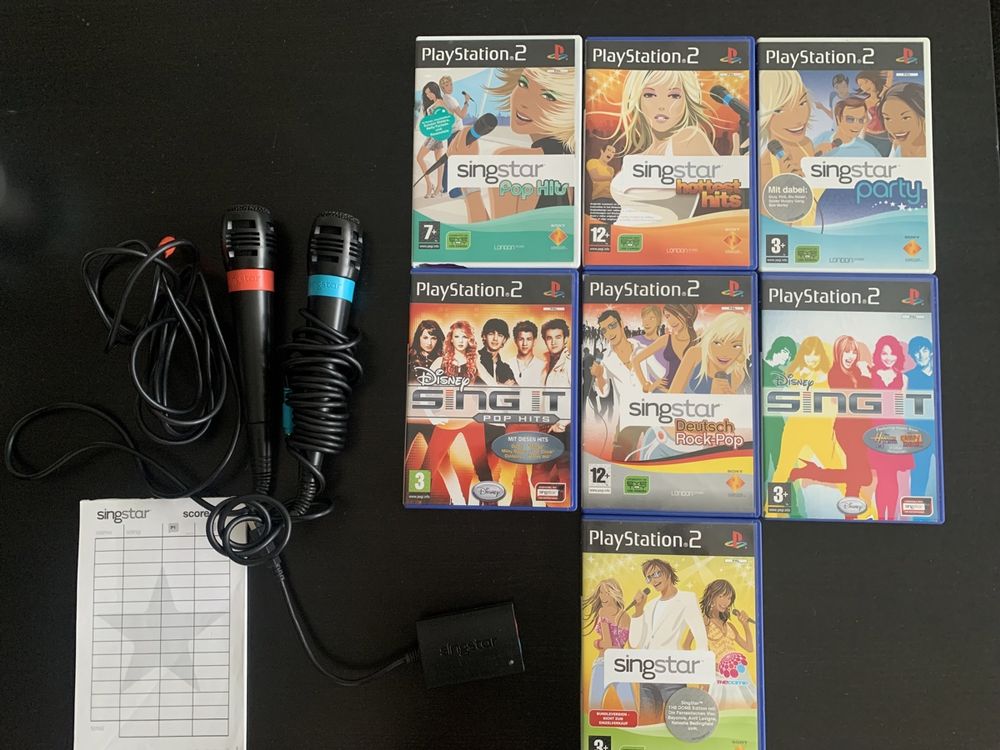 PS2 Singstar Set | Kaufen auf Ricardo