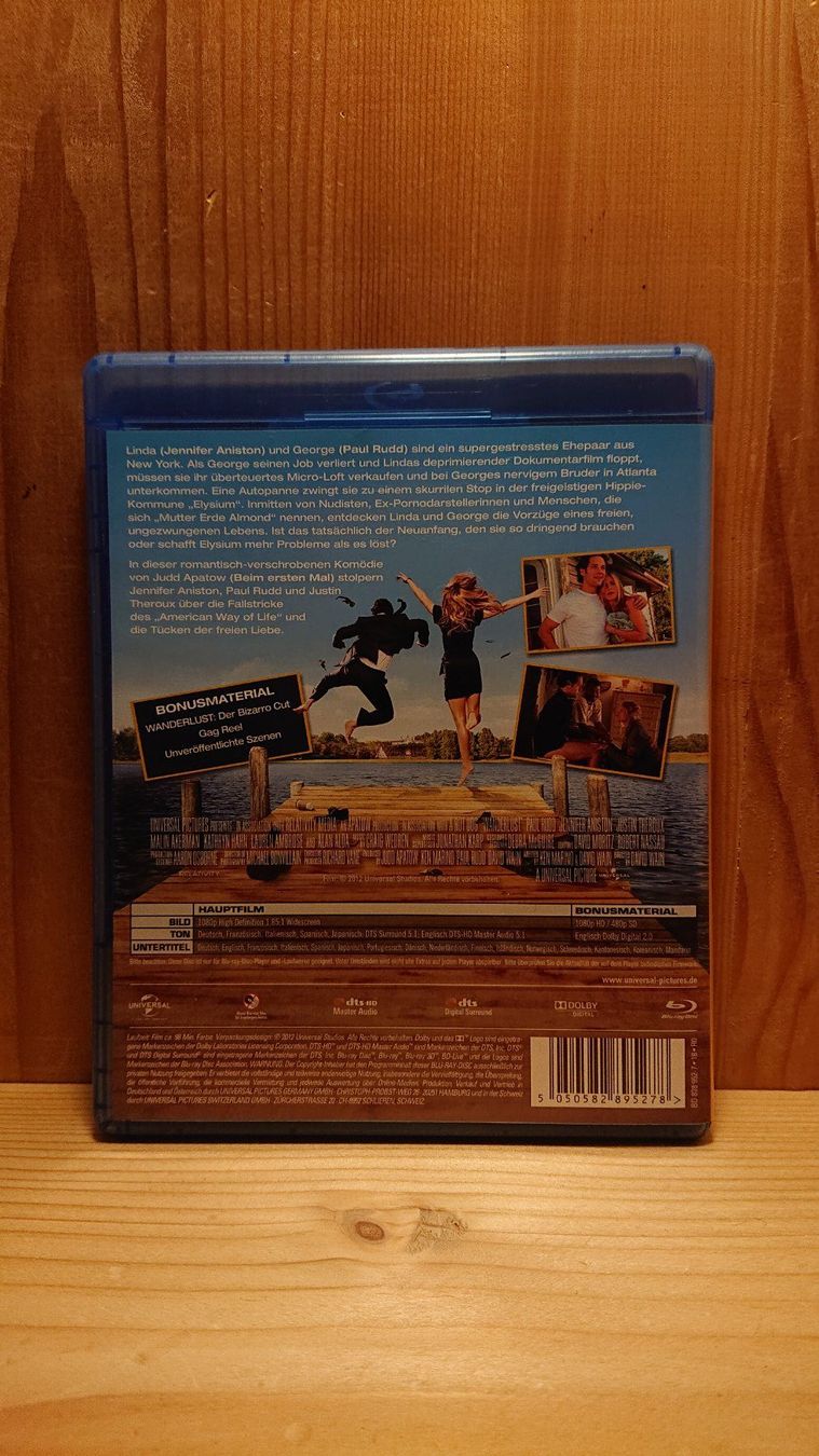 WANDERLUST der Trip Ihres Lebens Blu-Ray Jennifer Aniston (Gebraucht) in Wilderswil für CHF 3.5 ...