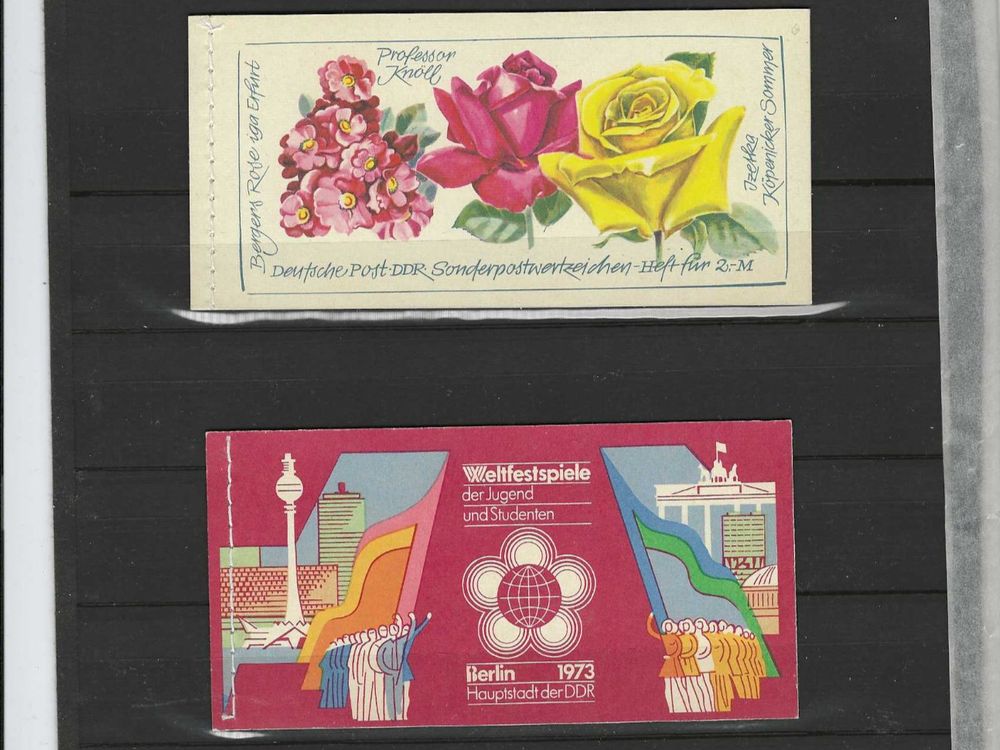 DDR 1960/71/72/73/ **/ MARKENHEFTE (Neu (gemäss Beschreibung)) in ...