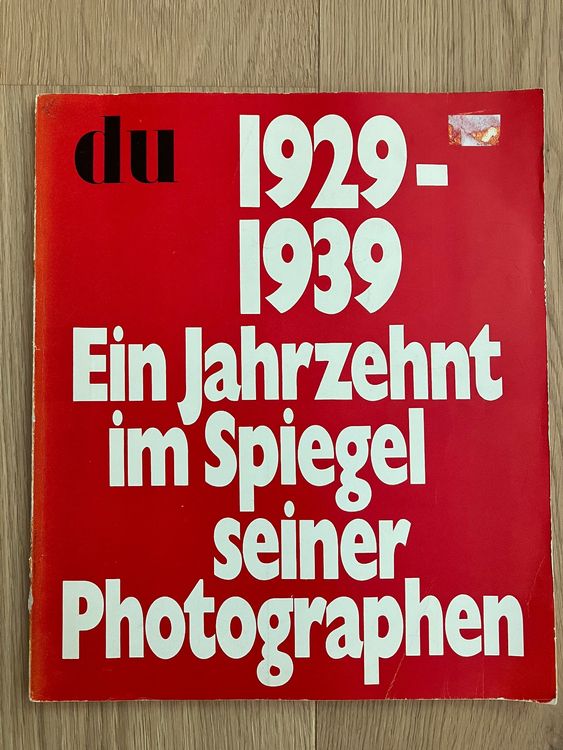 DU - Juli 1968 - Fotografie 1929-1939 | Kaufen auf Ricardo
