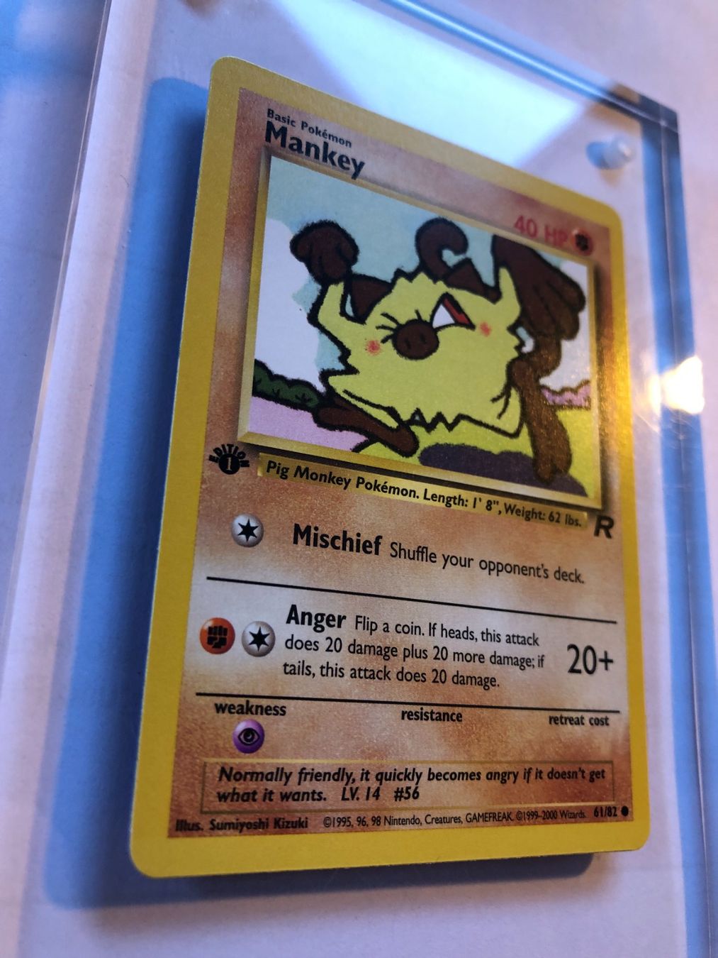 Mankey 1st Team Rocket - MINT - ab 1.- (Usato) a Giubiasco per CHF 1 ...