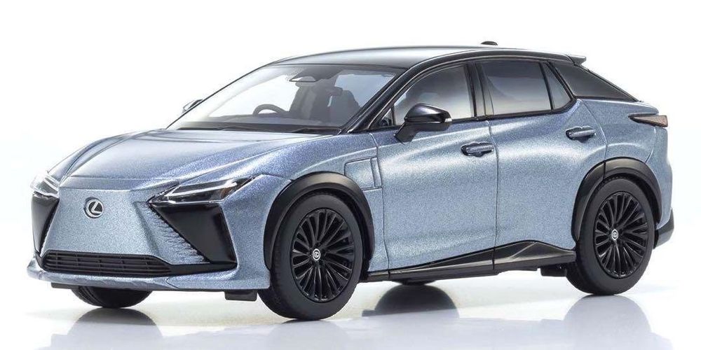 Lexus RZ 450e seit 2023 RHD Ether met. / schwarz 1:43 (Neu und ...
