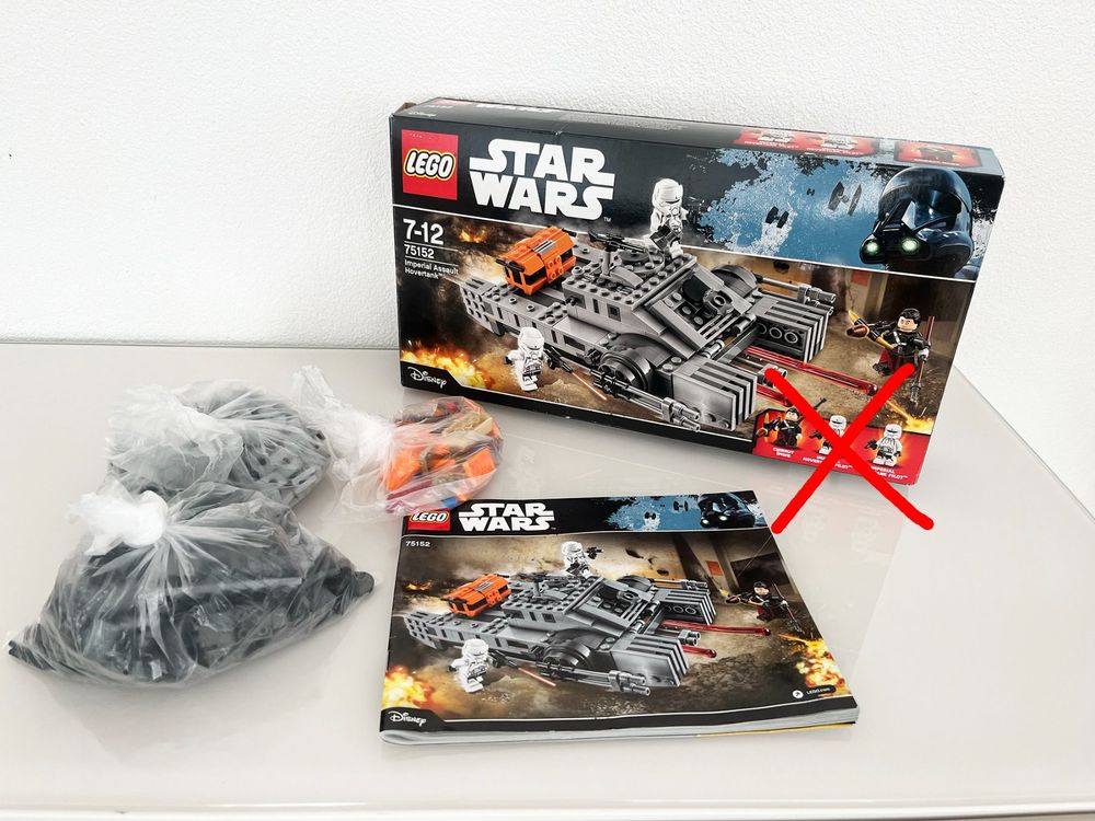 LEGO Star Wars 75152 - Rogue One Imperial Assault Hovertank (Gebraucht ...