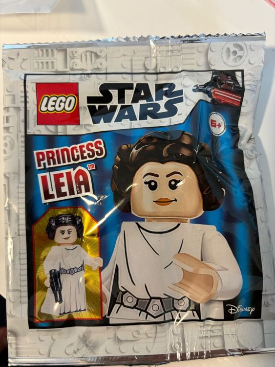 Princess Leia Lego Star Wars Minifigur (Neu und originalverpackt) in ...