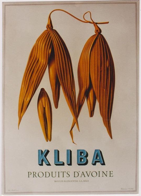 KLIBA PRODUITS D'AVOINE 1944 Affiche originale (Gebraucht) in Blonay ...