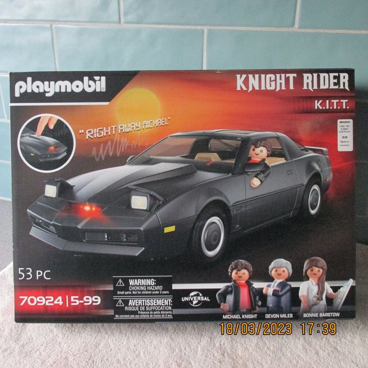 playmobil knight rider / k.i.t.t. neu 70924 | Kaufen auf Ricardo