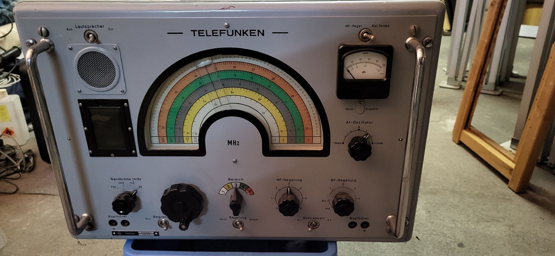 Telefunken E127/Kw/4 Kurzwellenempfänger, ca. 1954 Telefunke (Gebraucht ...