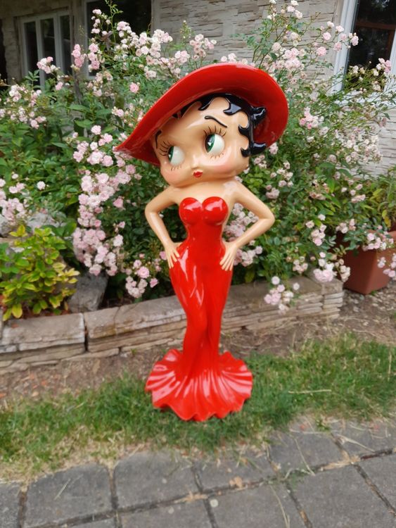Betty Boop en résine Ht. 94 cm (Neu und originalverpackt) in ...