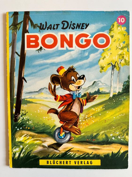 ALTE RARITÄT VON 1959 - WALT DISNEY BONGO - BAND 10 (Gebraucht) in ...