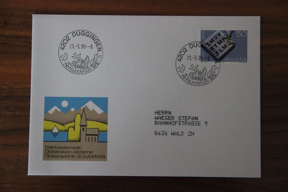 Schweiz 1990 - 4202 Duggingen (Neu (gemäss Beschreibung)) in Jona für CHF 0.5 – mit Lieferung ...