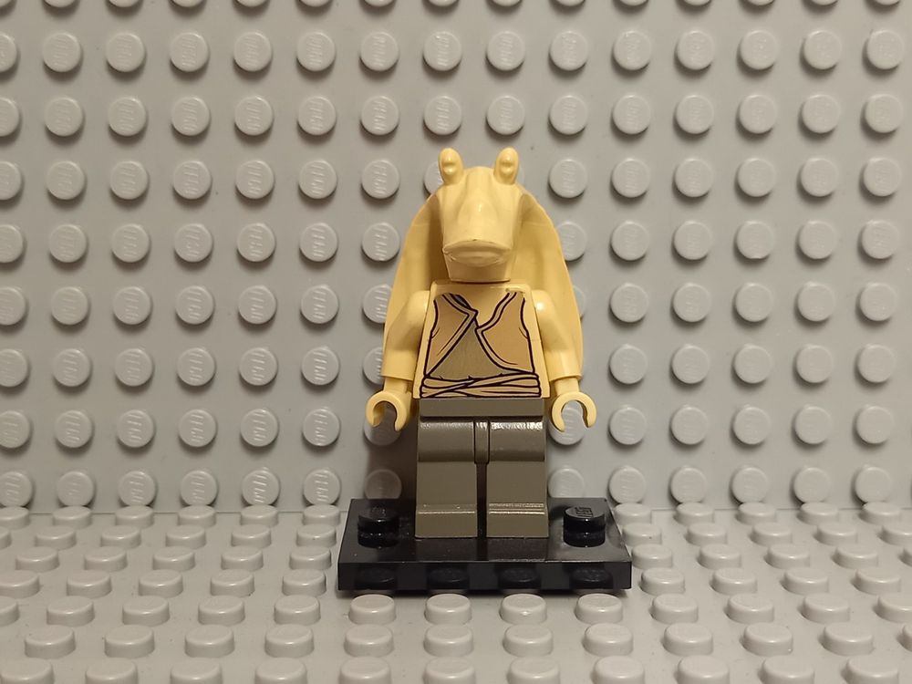 Lego Minifigur Star Wars Jar Jar Binks sw0017 (Gebraucht) in ...