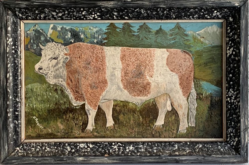 S. Posquier Bulle Gemälde (Gebraucht) in Root für CHF 25 – mit ...