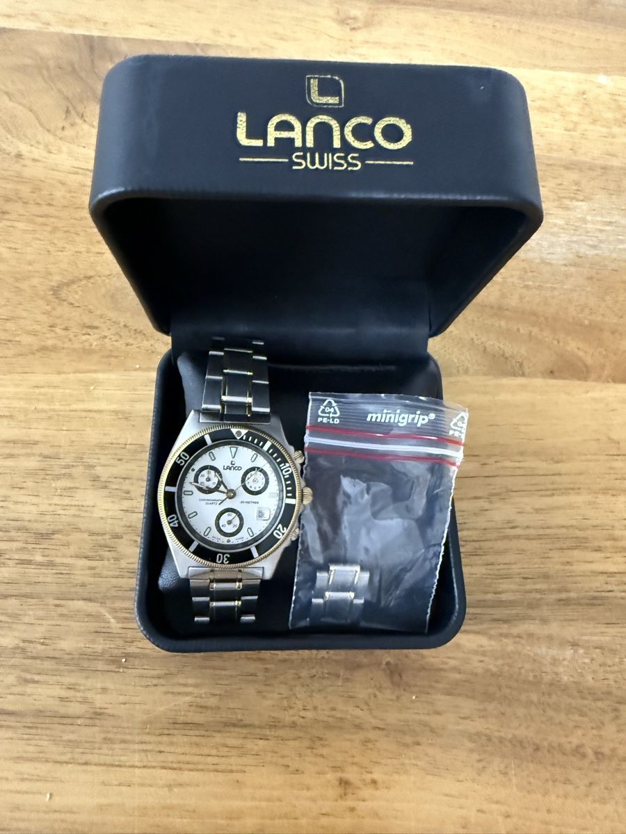Lanco Swiss Uhr, Chronograph, Herrenuhr, Top Zustand! (Gebraucht) in ...