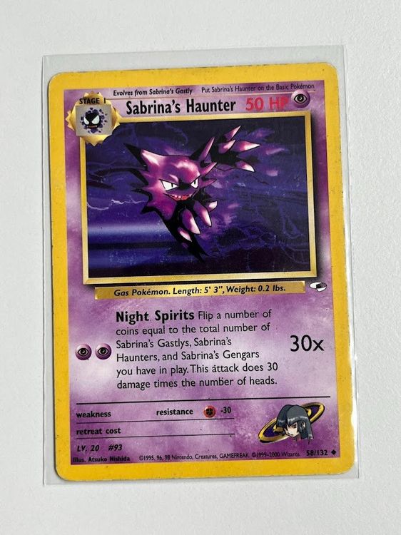 Pokemon Gym set SAbrinas Haunter 58/132 | Kaufen auf Ricardo