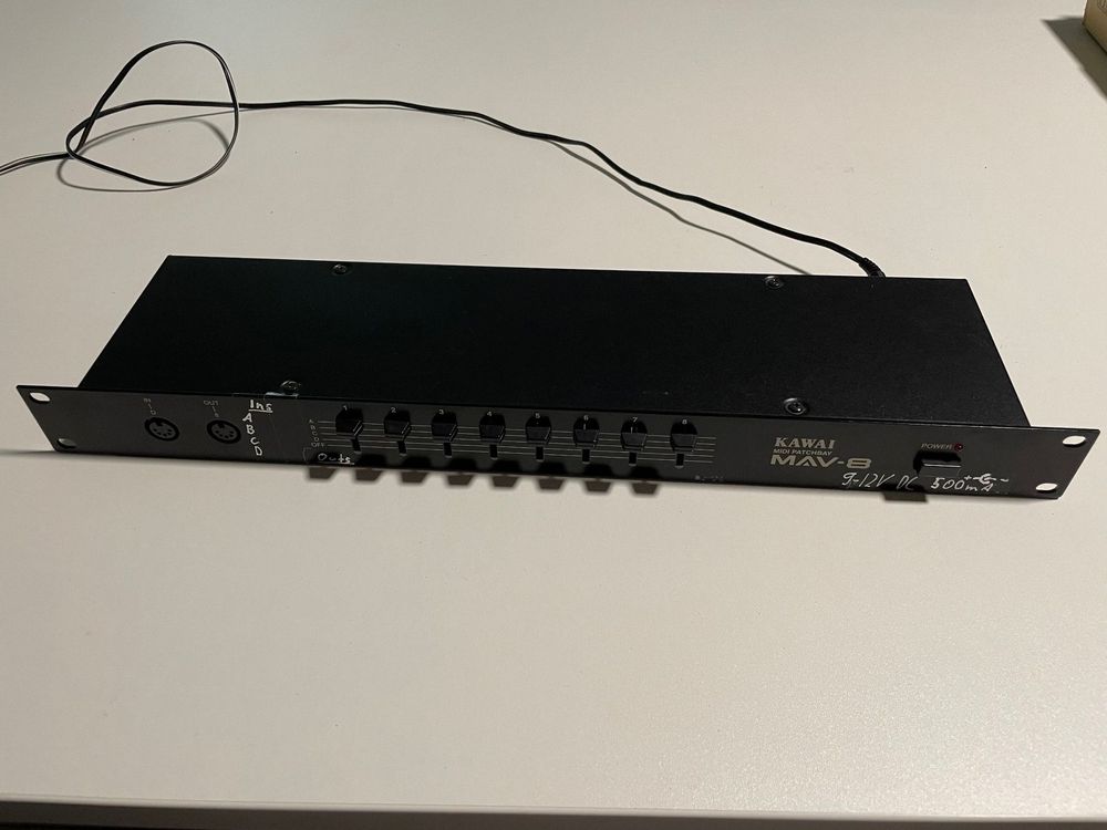 KAWAI MAV-8 - MIDI-Patchbay 4x8 (Gebraucht) in Biel/Bienne für CHF 99 – mit Lieferung auf ...