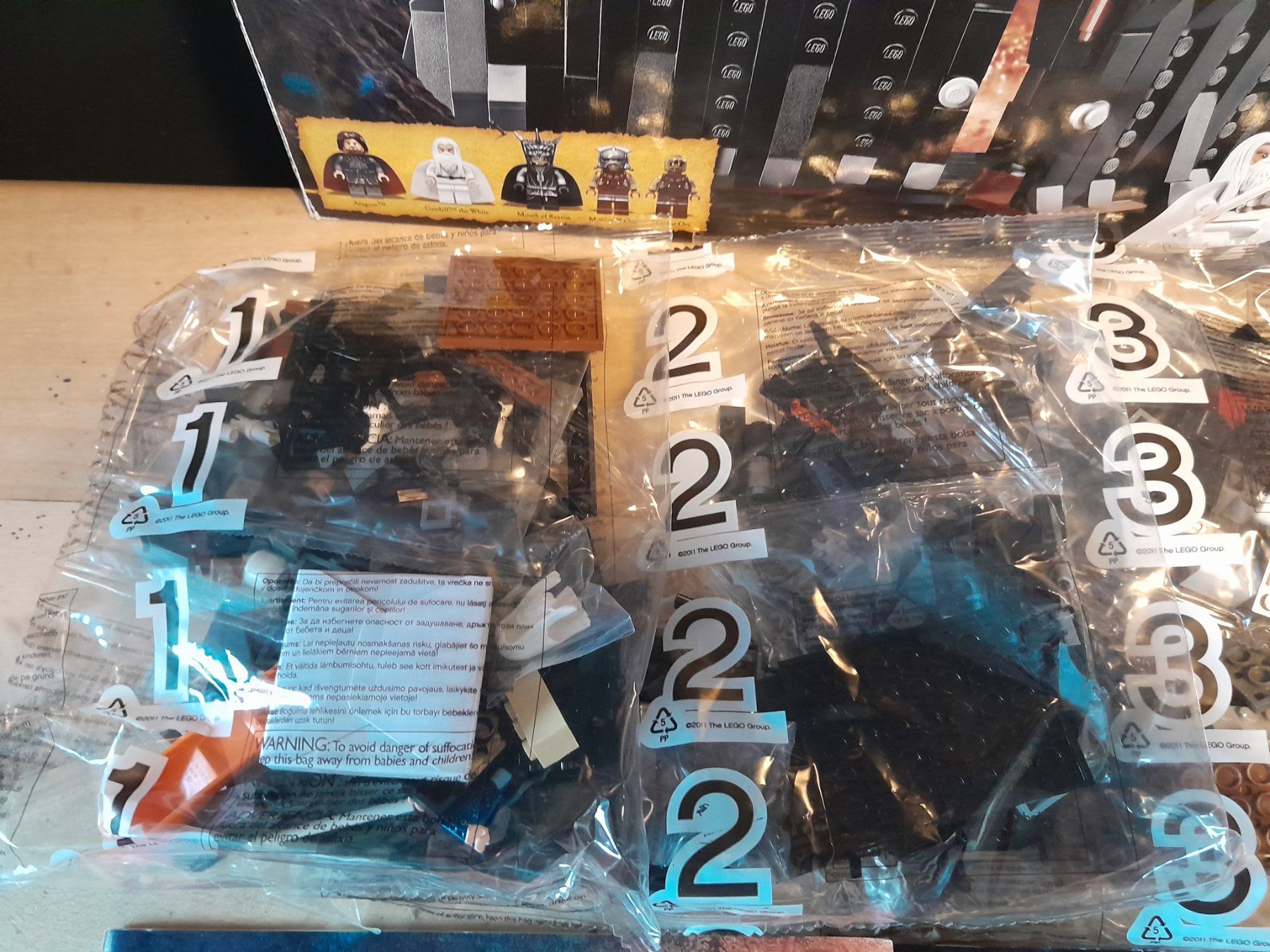 Lego 79007 Battle at the Black Gate Herr der Ringe Hobbit (Neu (gemäss ...