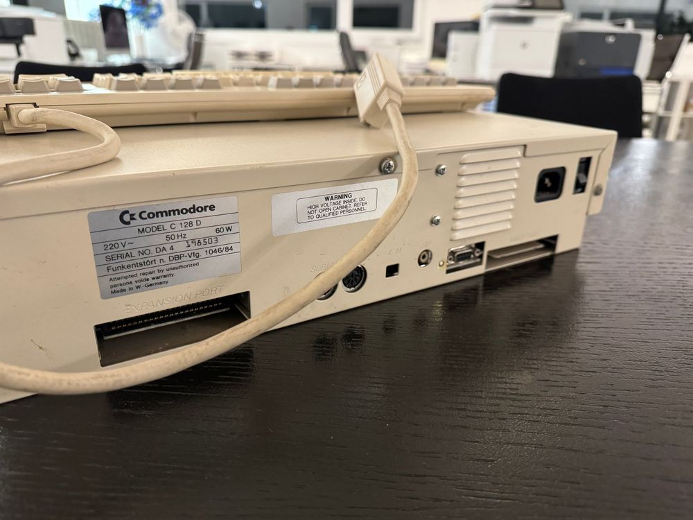 originaler Commodore C128D mit Tastatur und Kabel (Gebraucht) in ...