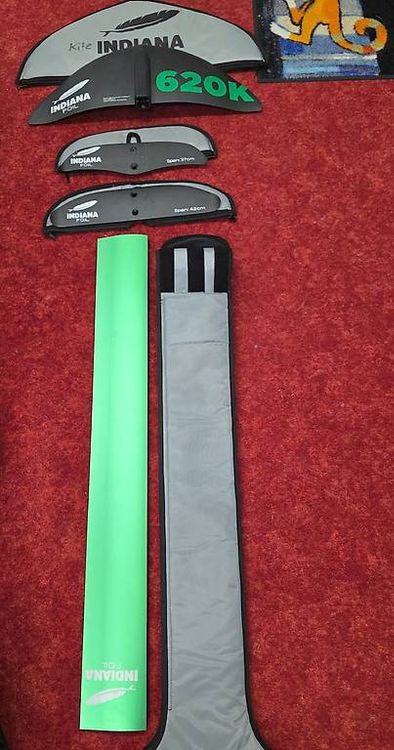 Indiana Kitefoil Set - Board, Mast und Front- und Backwings (Neu ...