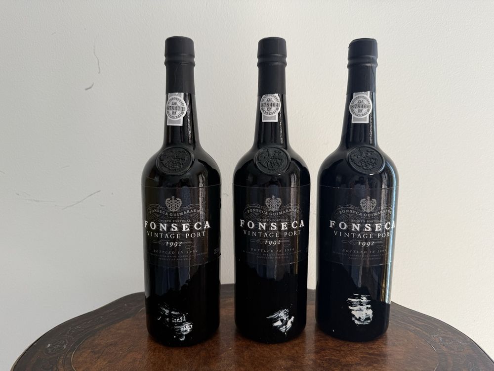 3 Flaschen Fonseca Vintage Port 1992 - 97/100 Parker Punkte (Neu und originalverpackt) in Gams ...