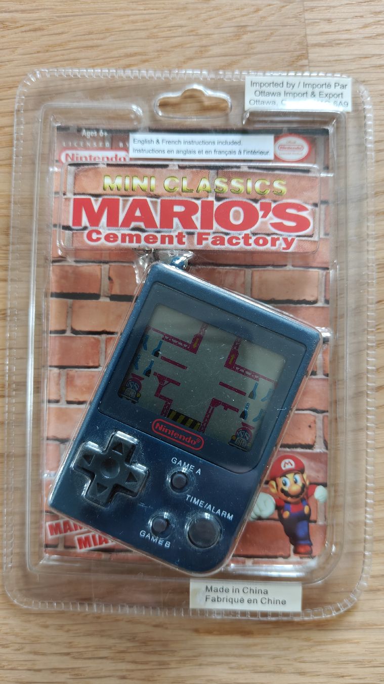 Nintendo Mini Classics - Mario's Cement Factory - Neuf (Neuf (Voir ...