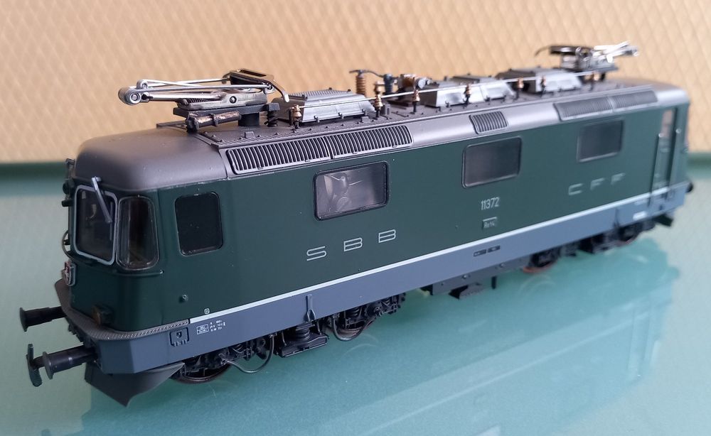 HAG Re 4/4 II 11372 grün DC analog (Gebraucht) in Buochs für CHF 185 ...