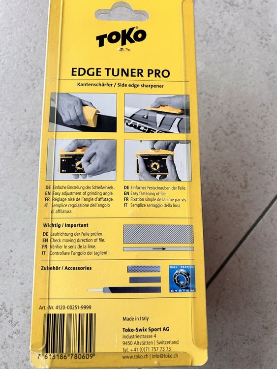 Toko Edge Tuner Pro Kantenschärfer / New (Neu und originalverpackt) in Schöfflisdorf für CHF 57. ...