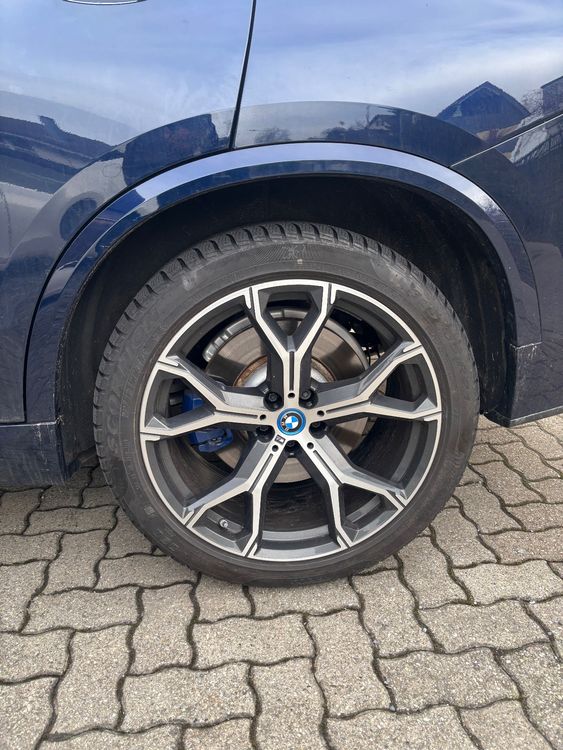 4 Winterräder Original BMW 741M 21 Zoll mit Sensoren (Gebraucht) in ...