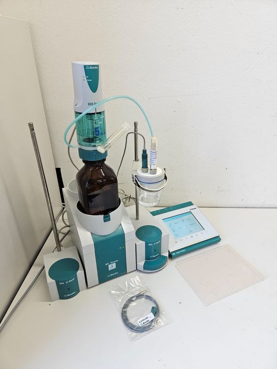 Metrohm 901 Titrando , 804 und 803 Ti Stand, 800 Dosimo (Gebraucht) in ...