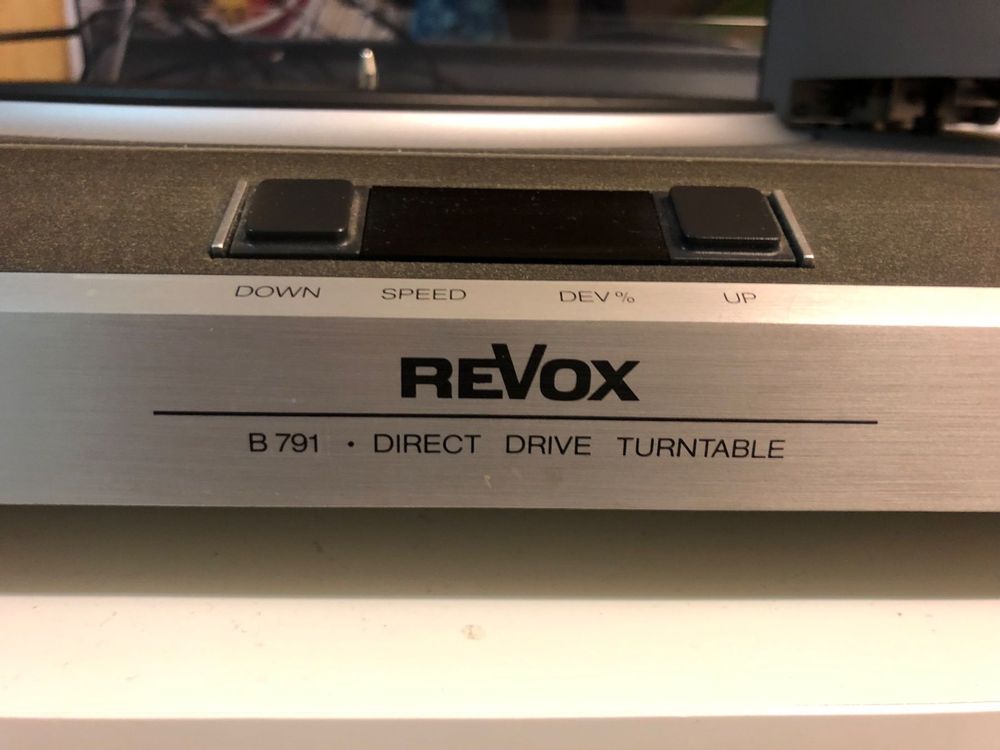 Revox B791 Turntable (Gebraucht) in für CHF 401 – nur Abholung auf ...