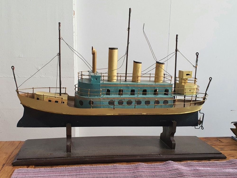 Vintage Schiff aus Blech | Kaufen auf Ricardo