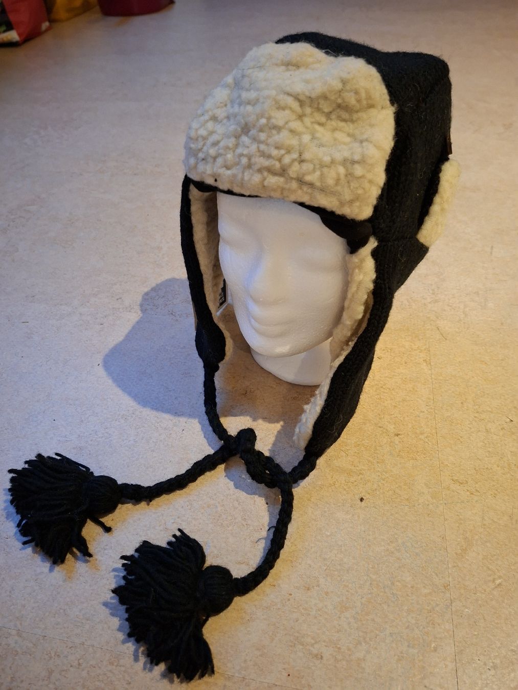 Warme Wollmütze aus Nepal, neu, Unisex, Boom Baba (Neu (gemäss ...