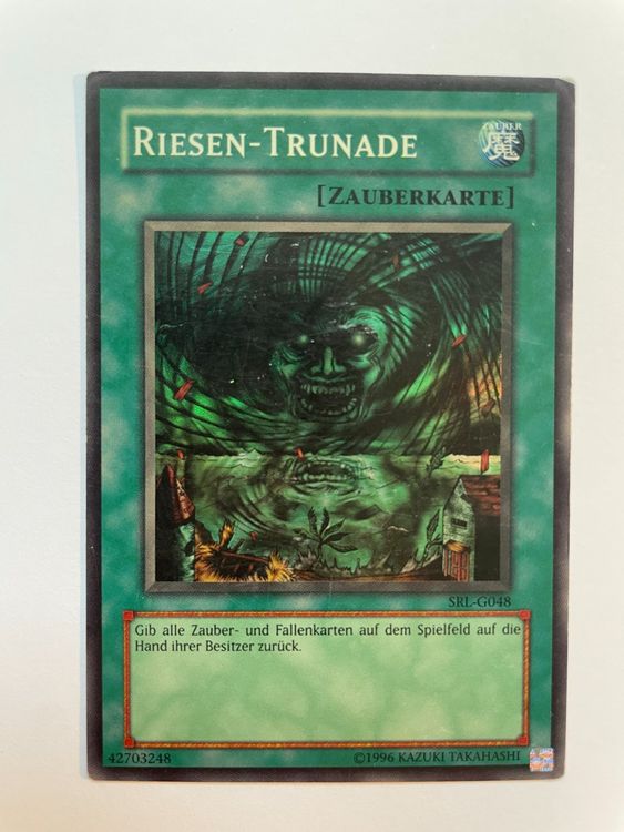 Yugioh Riesen-Trunade Oldschool Super Rare SRL-G048 Deutsch | Kaufen ...