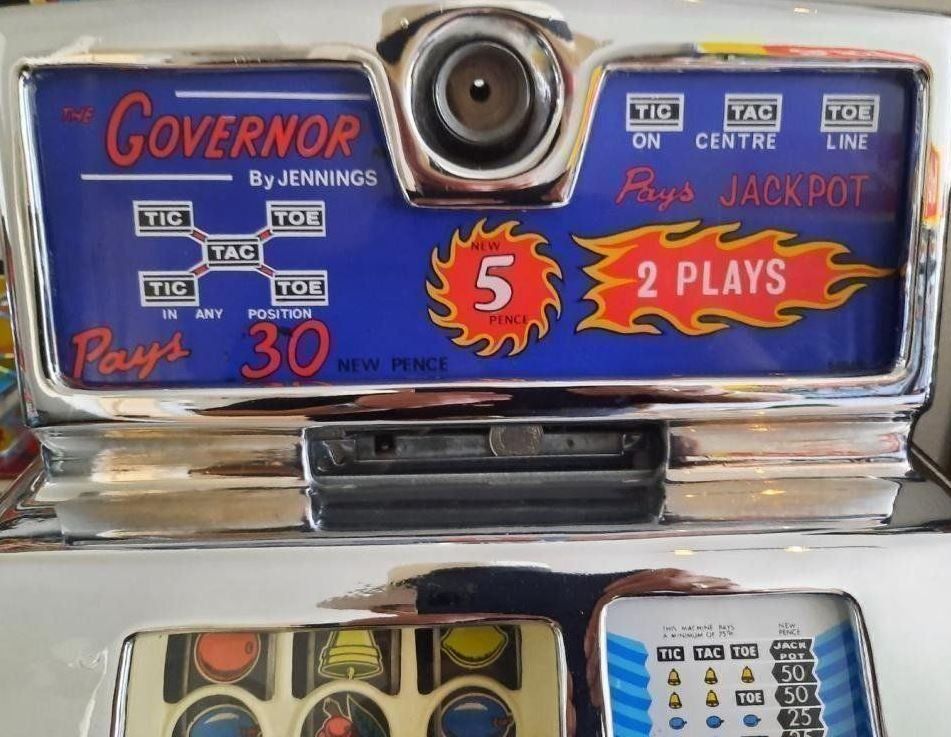 Slot THE GOVERNOR by Jennings Tic Tac Toe ab 1.-- !! | Kaufen auf Ricardo