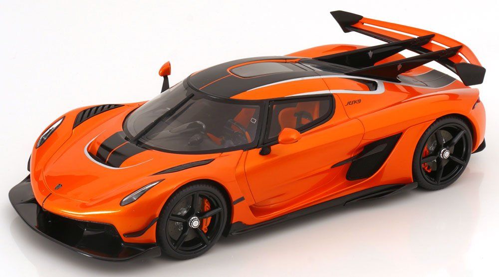 Koenigsegg Jesko Attack orange-metallic GT Spirit 1/18 NEU | Kaufen auf ...