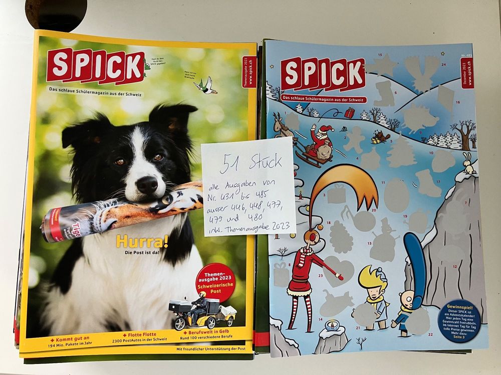 51 Stück Spick Magazine 2019-2023 | Kaufen auf Ricardo