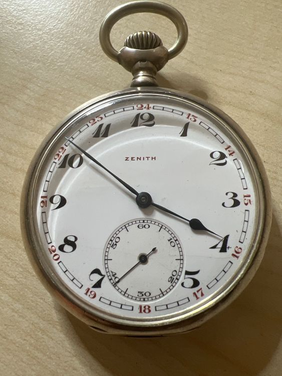Zenith Taschenuhr echt Silber 51 mm (Gebraucht) in Pfeffingen für CHF 102 – mit Lieferung auf ...